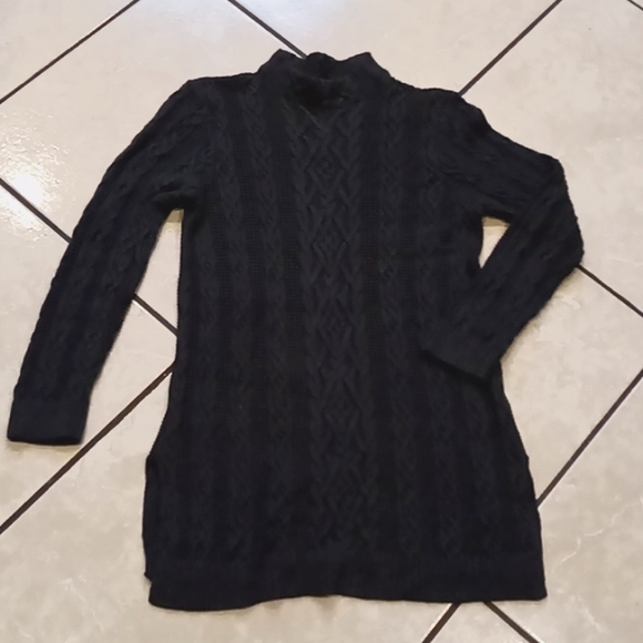 JEANNE PIERRE | Tops | Vintage Jeanne Pierre Cable Knit Sweater Dark ...